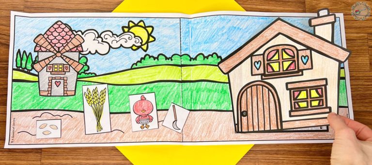 Little Red Hen Activities for Kindergarten - A Spoonful of Learning