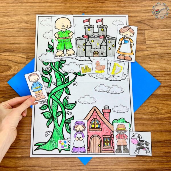 Jack and the Beanstalk Activities for Kindergarten - A Spoonful of Learning