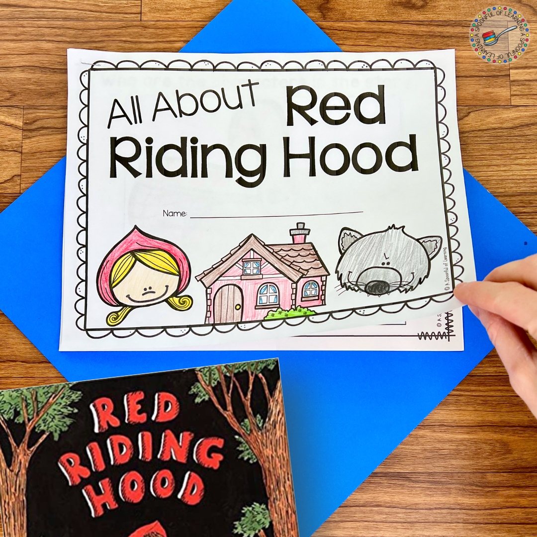 Little Red Riding Hood Activities for Kindergarten - A Spoonful of Learning