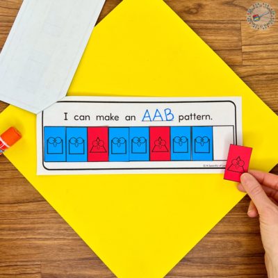 Hands-On Pattern Activities for Kindergarten - A Spoonful of Learning