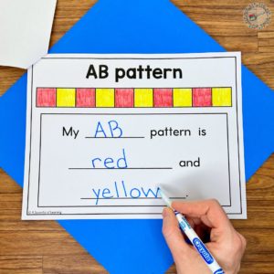 Hands-On Pattern Activities for Kindergarten - A Spoonful of Learning