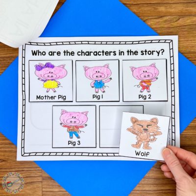 Three Little Pigs Activities for Kindergarten - A Spoonful of Learning