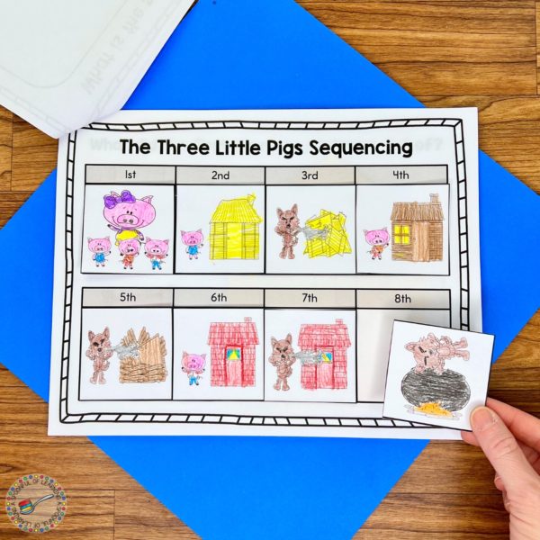 Three Little Pigs Activities for Kindergarten - A Spoonful of Learning