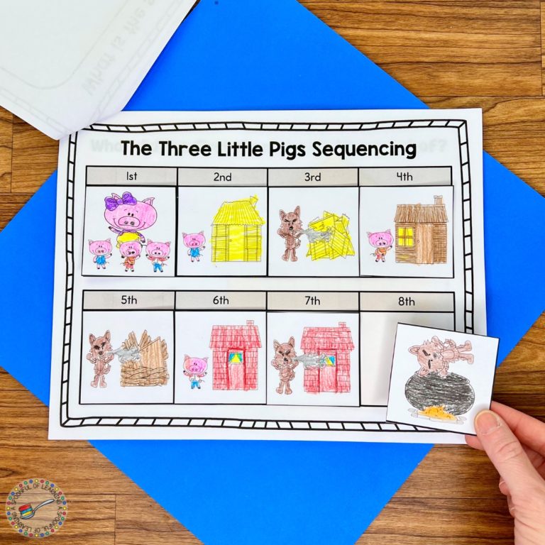 Tips for Teaching Story Elements in Kindergarten - A Spoonful of Learning