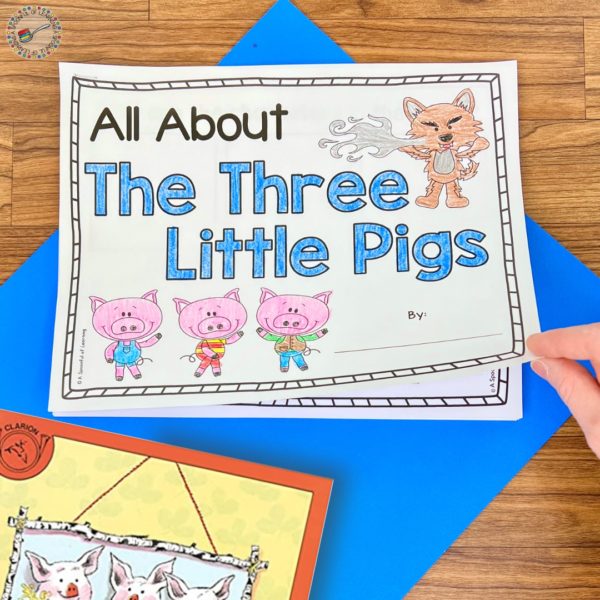 Three Little Pigs Activities for Kindergarten - A Spoonful of Learning