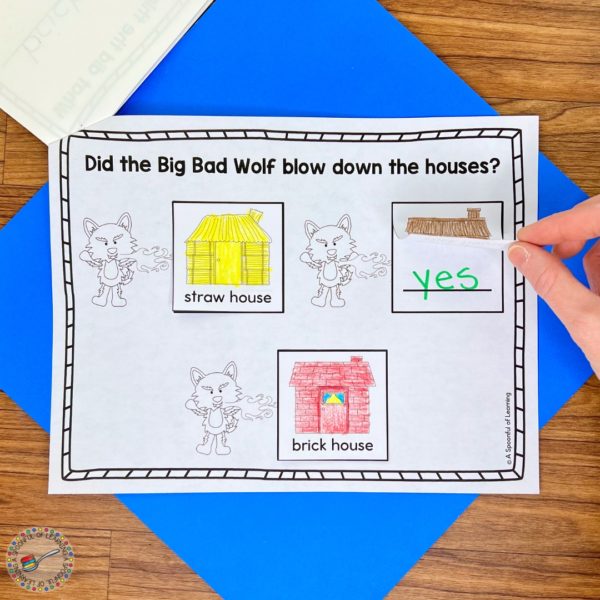 Three Little Pigs Activities for Kindergarten - A Spoonful of Learning
