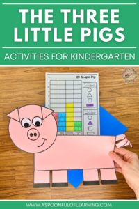 Three Little Pigs Activities for Kindergarten - A Spoonful of Learning