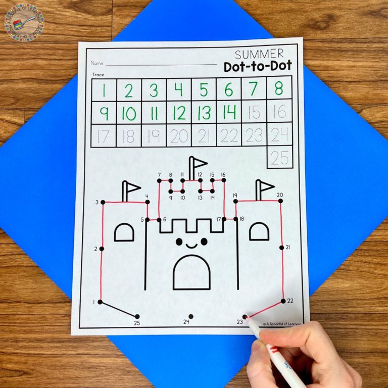 5 Reasons to Send Home a Kindergarten Review Packet - A Spoonful of ...