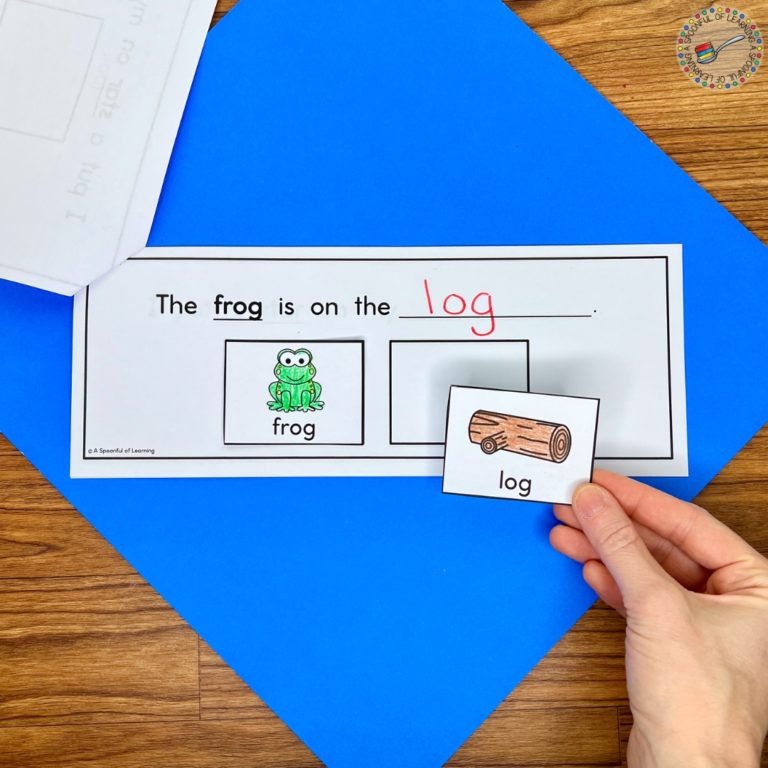 Rhyming Activities for Kindergarten - A Spoonful of Learning
