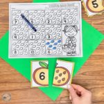 Free Apple Centers for Kindergarten - A Spoonful of Learning