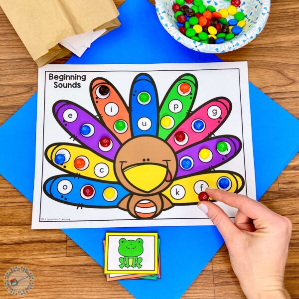 Free Turkey Games for Kindergarten - A Spoonful of Learning