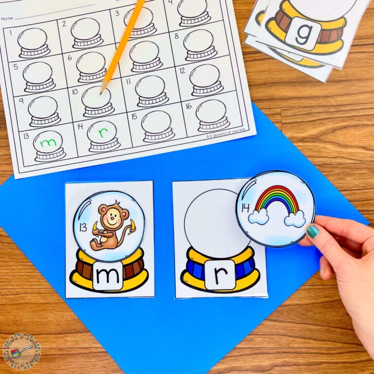 Winter Centers for Kindergarten - A Spoonful of Learning