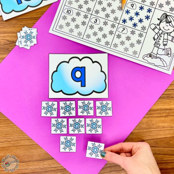 Fun Ideas for Kindergarten Winter Centers - A Spoonful of Learning