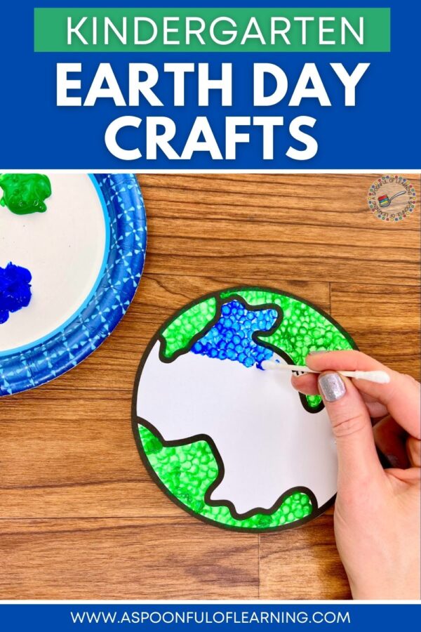 Earth Day Crafts for Kindergarten - A Spoonful of Learning