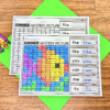 Summer Sight Word Mystery Pictures - A Spoonful of Learning