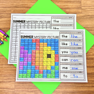 Fun Kindergarten Activities for Summer - A Spoonful of Learning