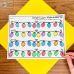 FREE Christmas Pattern Activities for Kindergarten - A Spoonful of Learning