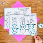 Kindergarten Homework for January - A Spoonful of Learning