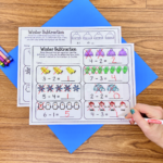 Kindergarten Homework for January - A Spoonful of Learning
