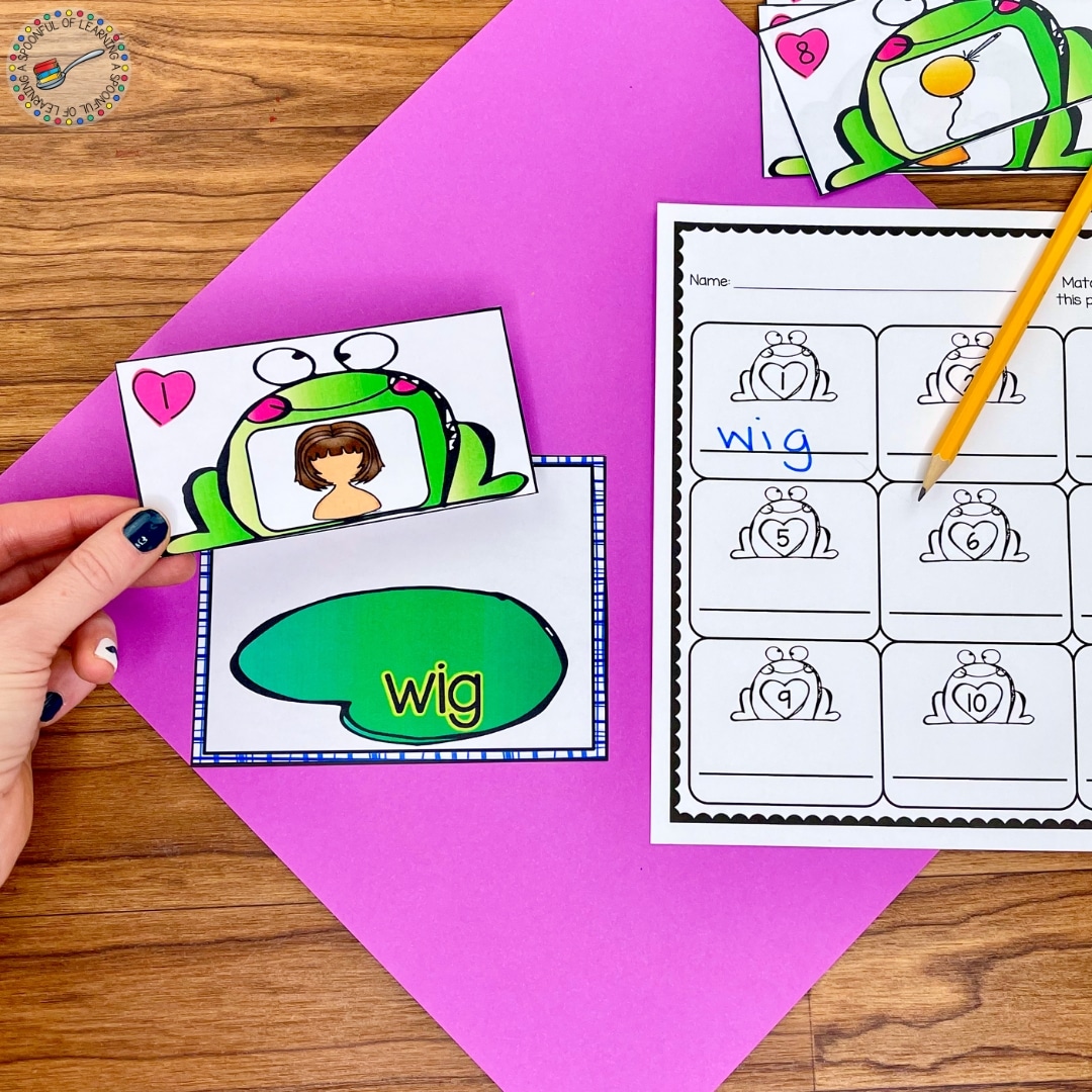 Kindergarten Centers for February - A Spoonful of Learning