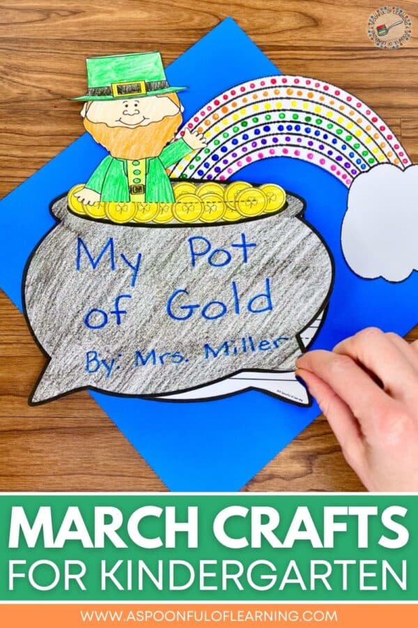 Fun March Crafts for Kindergarten - A Spoonful of Learning