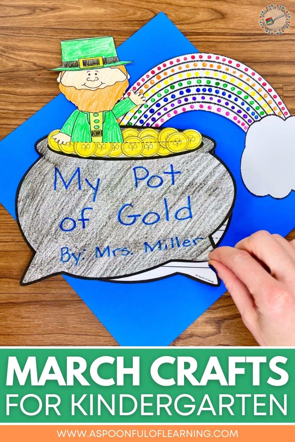 Fun March Crafts for Kindergarten - A Spoonful of Learning