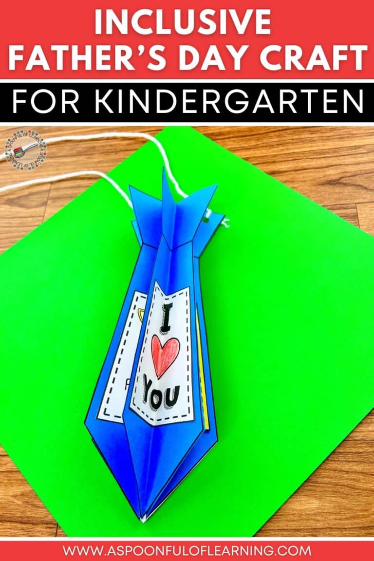 A Fun and Inclusive Father’s Day Craft - A Spoonful of Learning