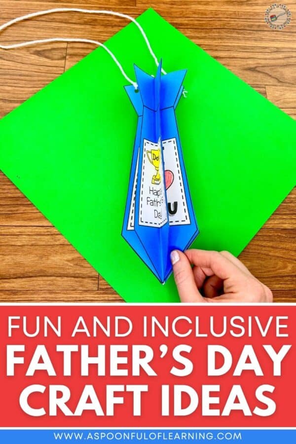 A Fun and Inclusive Father’s Day Craft - A Spoonful of Learning