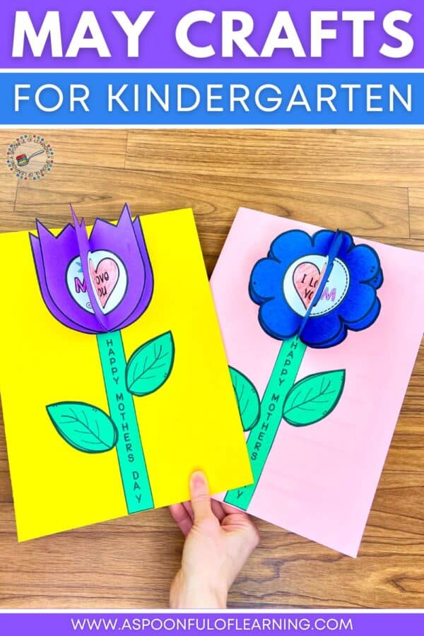 Fun May Crafts for Kindergarten - A Spoonful of Learning