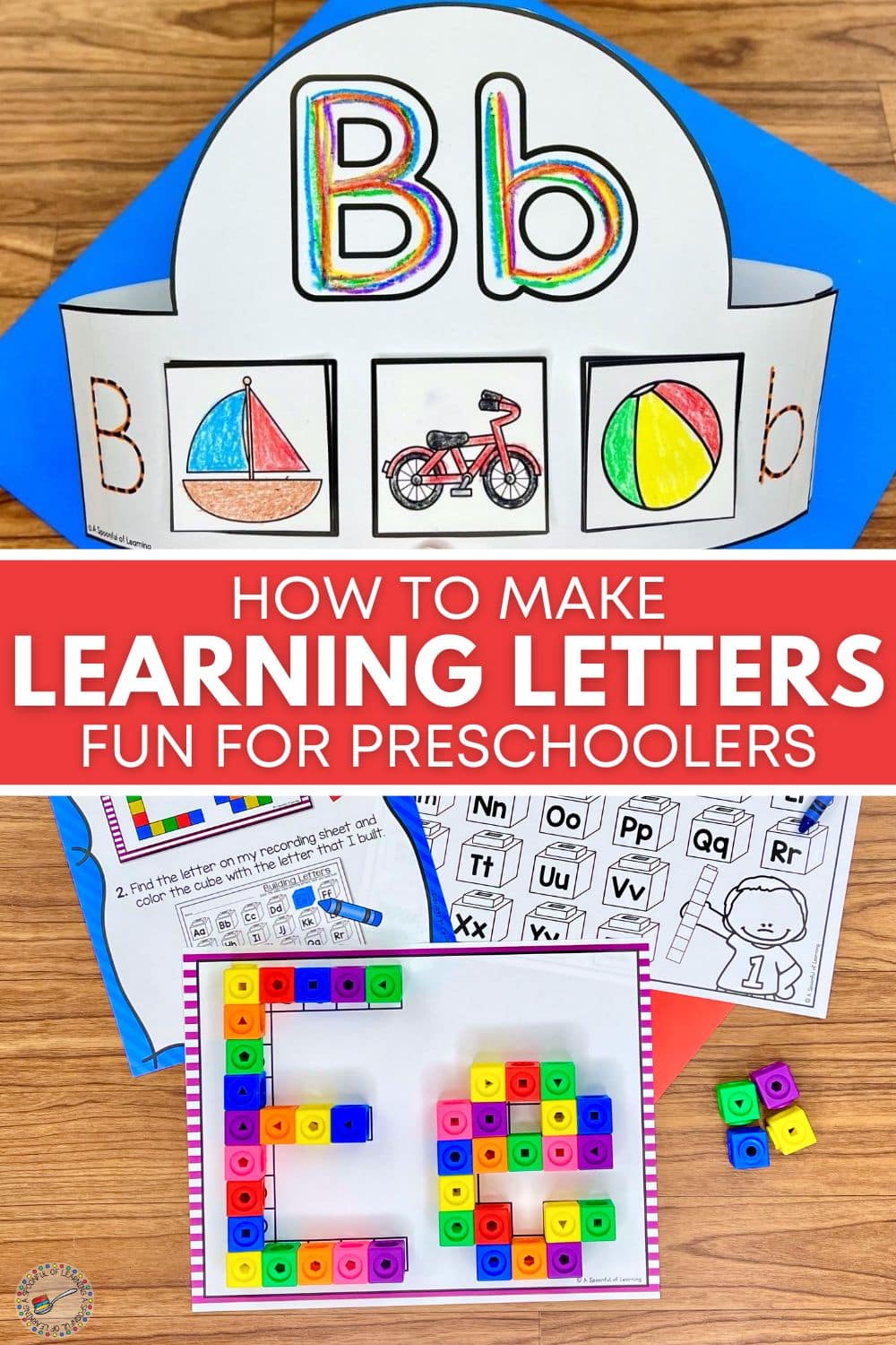 How to Make Learning Letters Fun for Preschoolers - A Spoonful of Learning