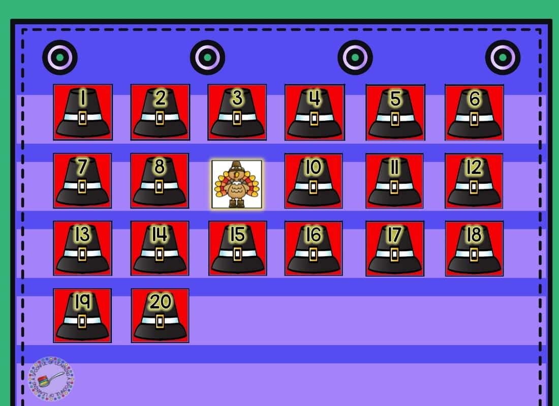 Turkey Math Activities for Kindergarten - A Spoonful of Learning